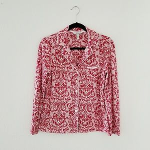 Soma | Intimates & Sleepwear | Soma Red White Paisley Damask Soft ...